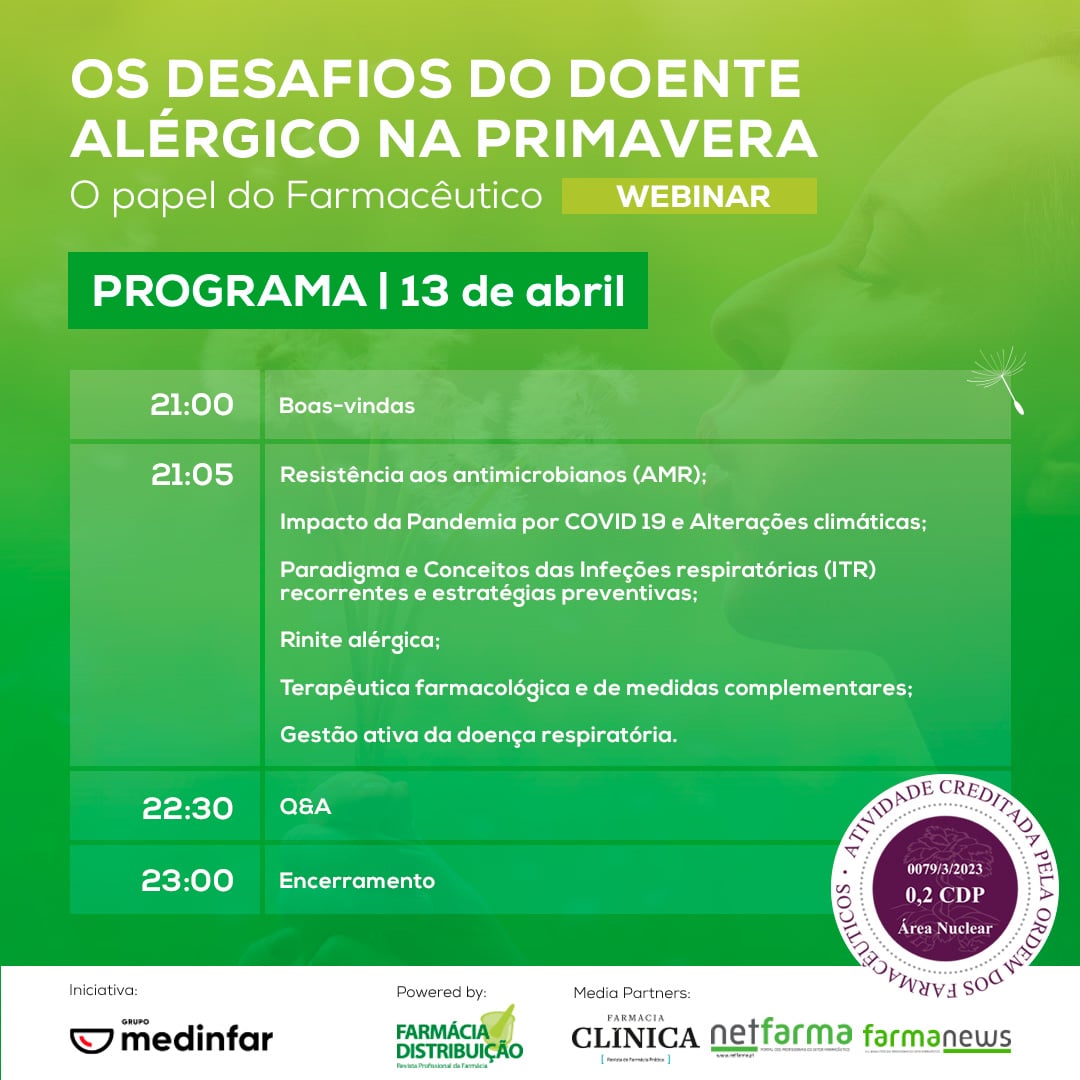 Está a chegar o primeiro webinar do Ciclo de Formação Medinfar | Netfarma