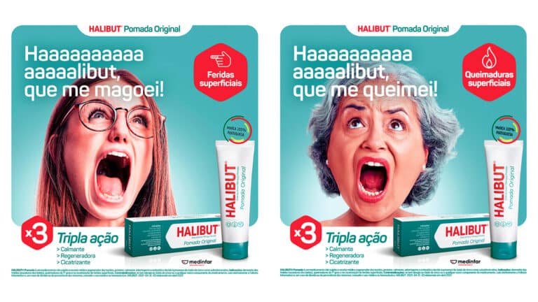 Halibut Pomada Original lançou nova campanha | Netfarma
