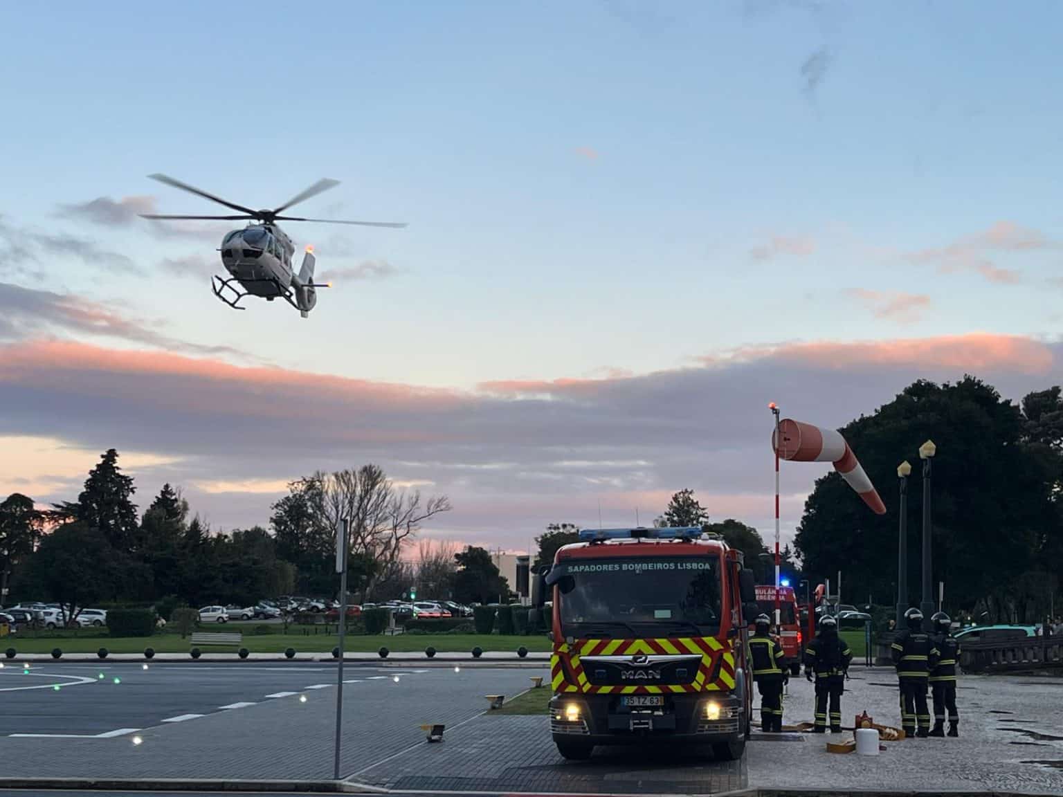 Heliporto do Hospital de Santa Maria ultrapassou as 200 aterragens em ...