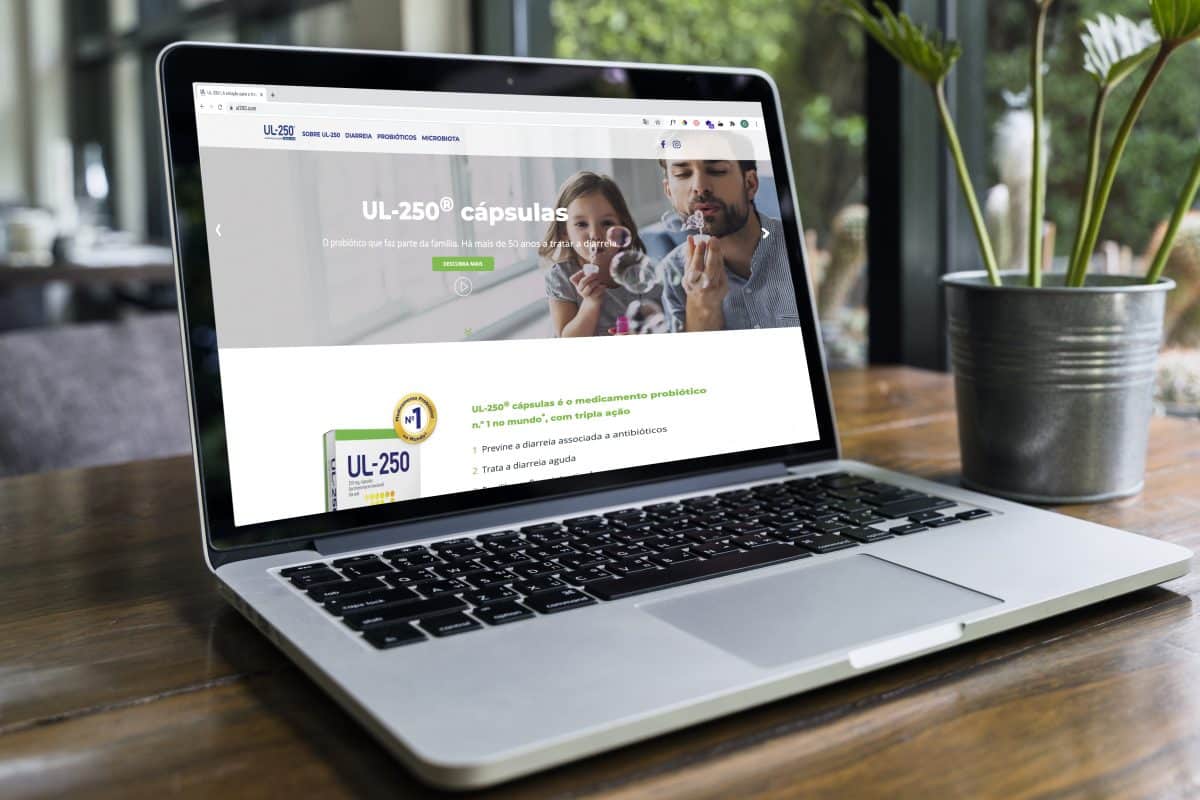 UL-250 cápsulas apresenta um novo site | Netfarma